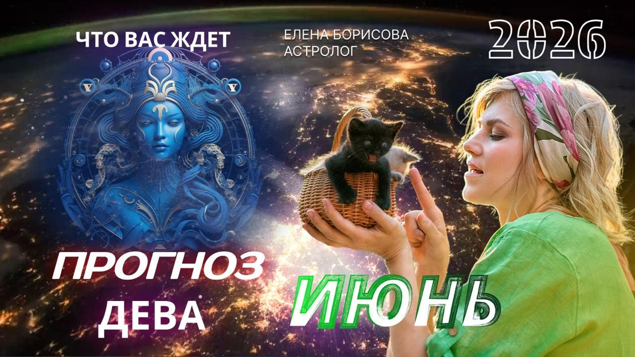 Дева  Прогноз на ИЮНЬ 2026