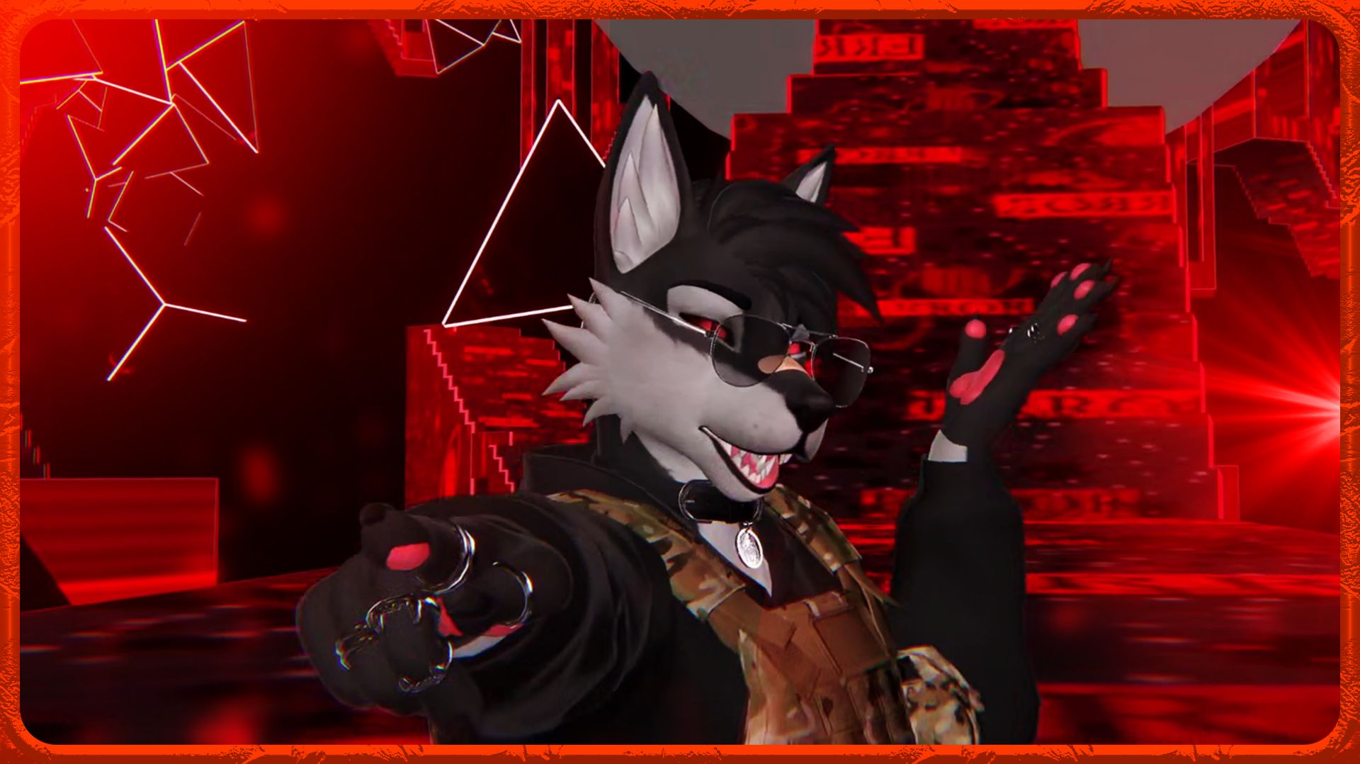 🐺 Роско исполняет【MMD】アニマル ⧸ miComet