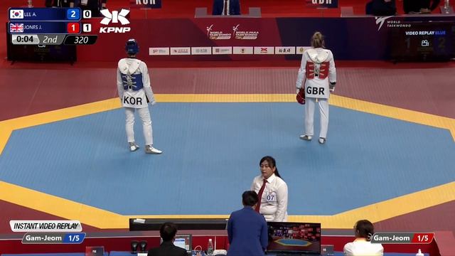 320 R16 W 57kg KOR LEE A GBR JONES J