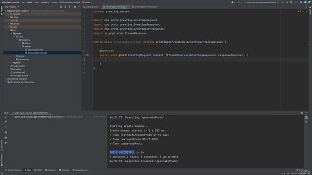 002 Unary API Server Implementation