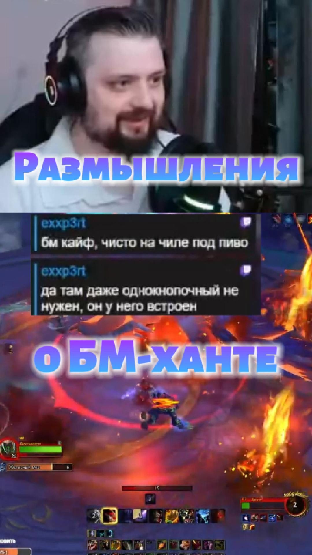 Пару слов о БМ-хантах #worldofwarcraft #твич