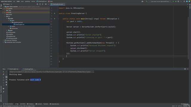 003 Server Setup Boilerplate Code