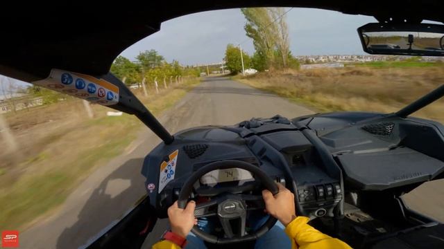 2023 CAN-AM MAVERICK X3 TURBO RR мощностью 200 л.с. - Тест-драйв от первого лица в 4K