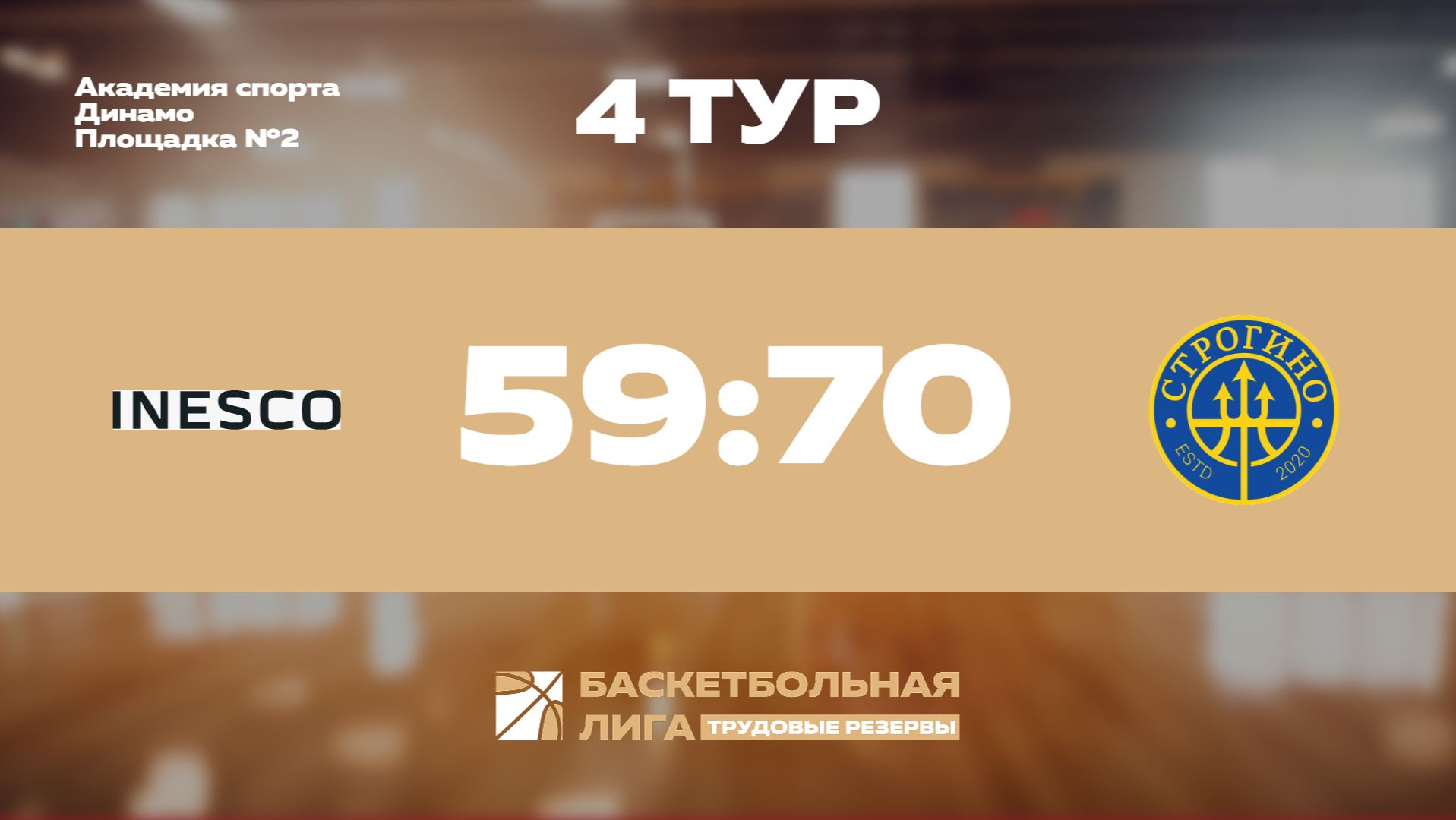 Обзор | 4 тур | INESCO - Строгино | Юпитер