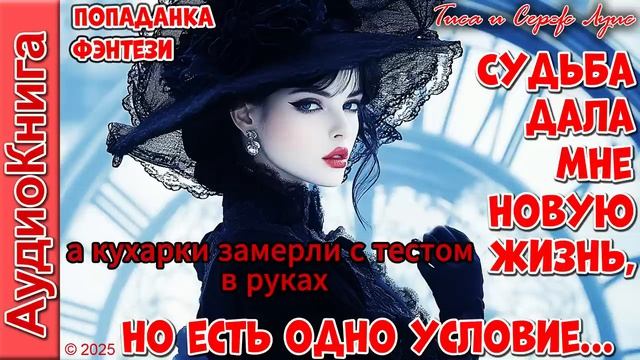 Судьба дала мне новую жизнь, но есть одно условие.Попаданка. Фэнтези. Аудиокнига.
