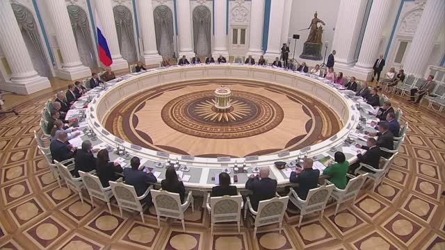 Председатель СФ В.Матвиенко проводит заседание Совета при Президенте РФ, Кремль, 29 мая 2026 года