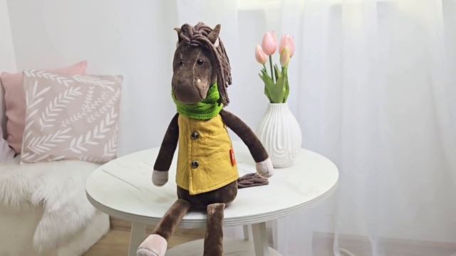 Мягкая игрушка Конь Бруно, 25 см, 2610/25