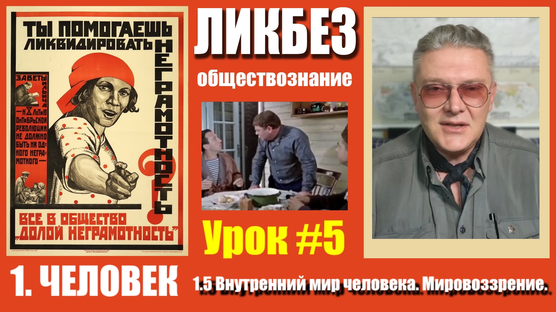 ОБЩЕСТВОЗНАНИЕ: ЧЕЛОВЕК 1.5 Внутренний мир человека. Мировоззрение, его виды и формы