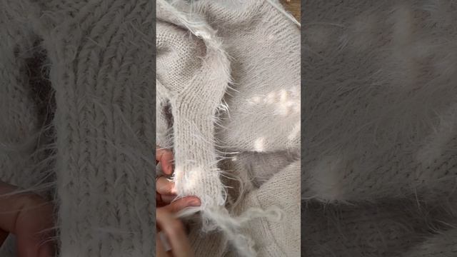 Планка горловины. Кардиган Магнолия