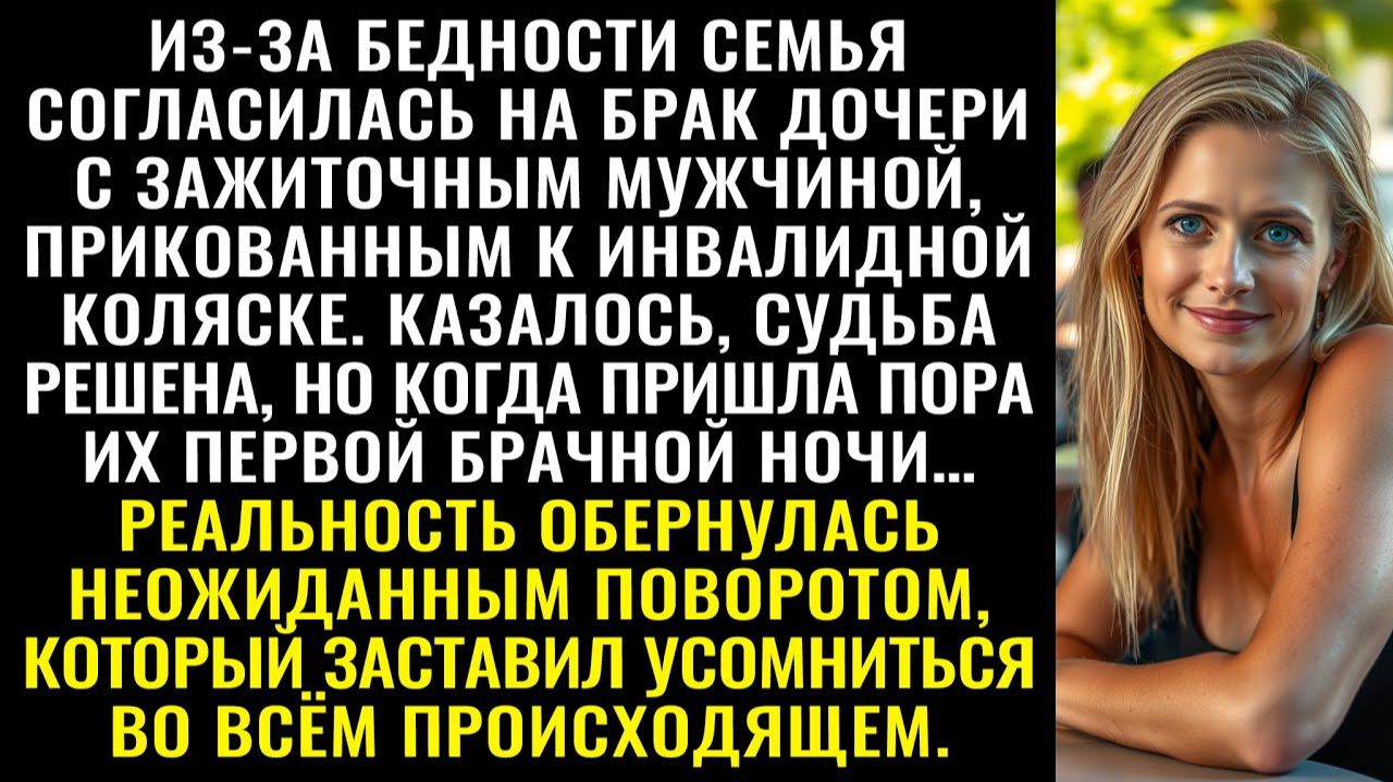 Истории из жизни| Бедная семья выдала дочь за инвалида |Аудио рассказы|Жизненные истории
