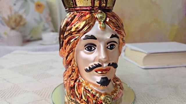 Декоративный подсвечник ПРИНЦ САНДЖАЙ, стекло, 18 см, 105896-35-2