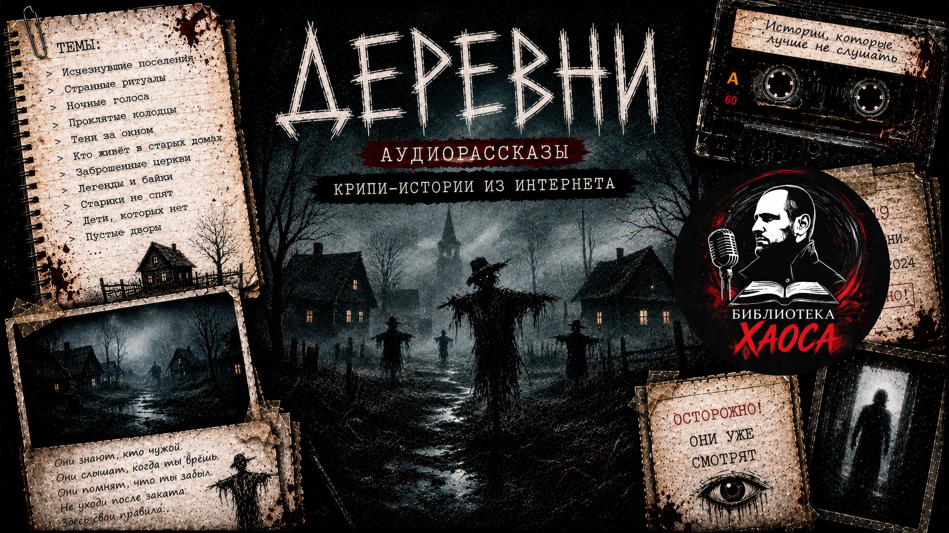 Включай наушники и не оглядывайся | Крипи-истории из интернета, выпуск 4: Деревни