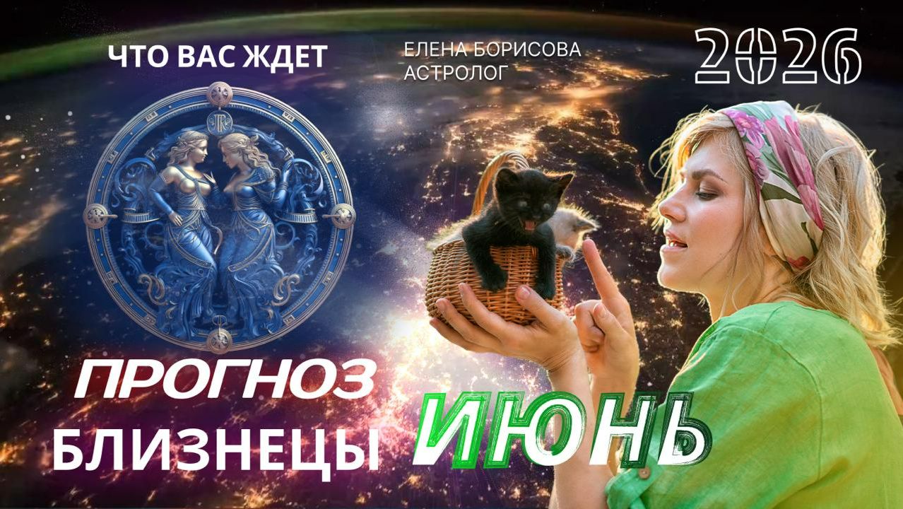 Близнецы  Прогноз на ИЮНЬ 2026