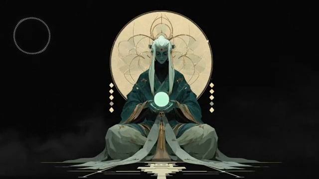 Музыка Релакс Йога Vigil of the Jade Shrine Spirit Dark Japanese Fantasy Ambient Music for Focus
