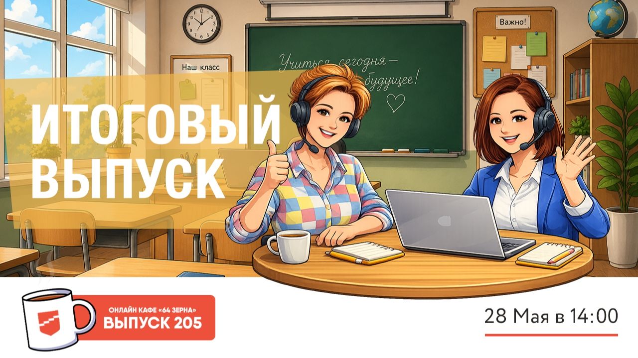 Онлайн-кафе «64 зерна» Выпуск 205