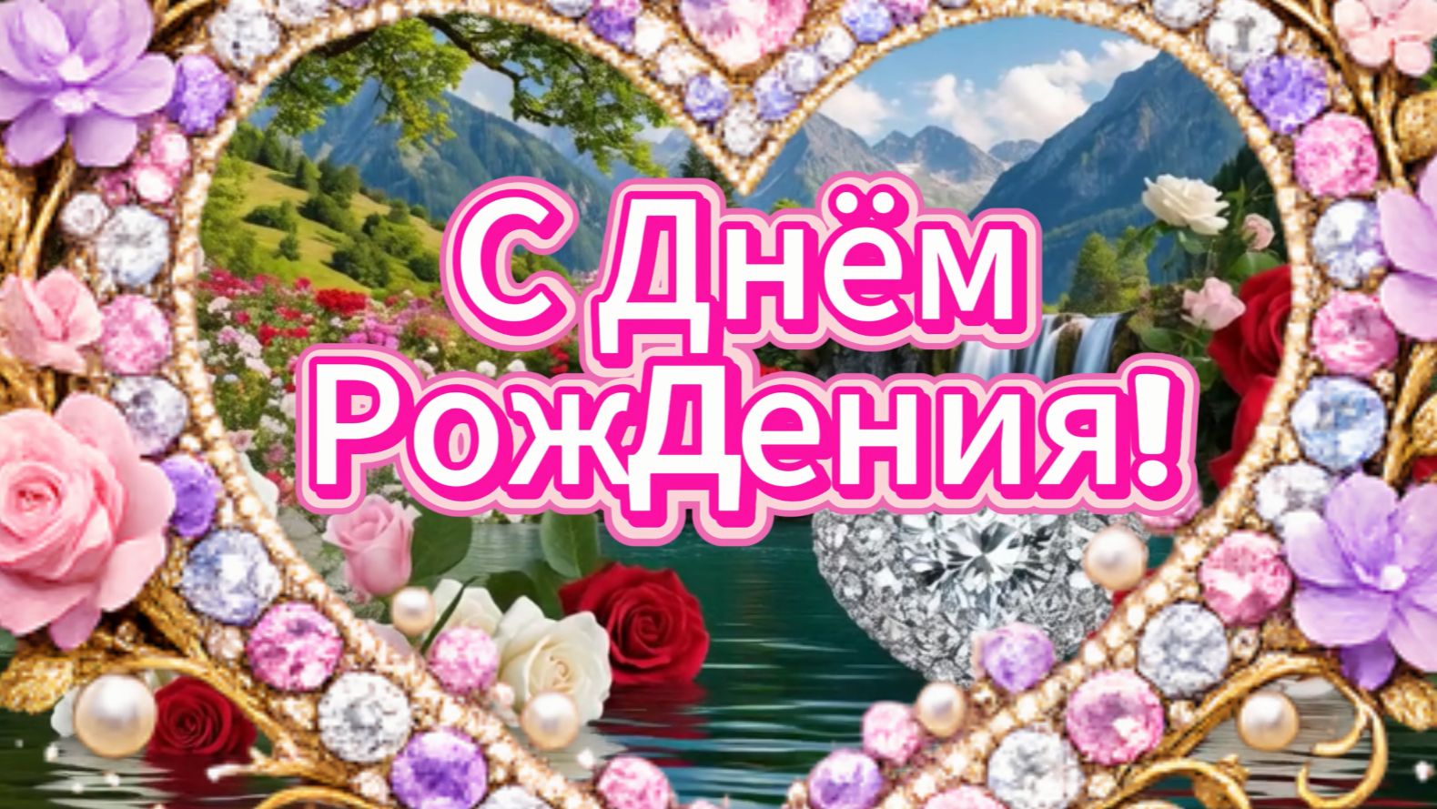 Для женщины с днём рождения