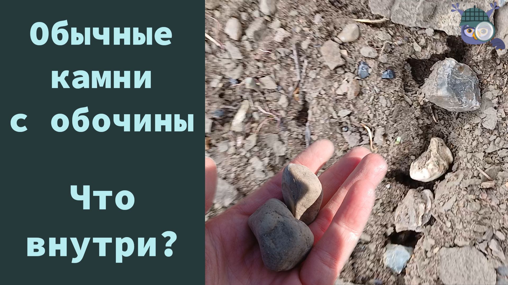 Обычные камни с обочины. Что внутри? | От находки до распила!