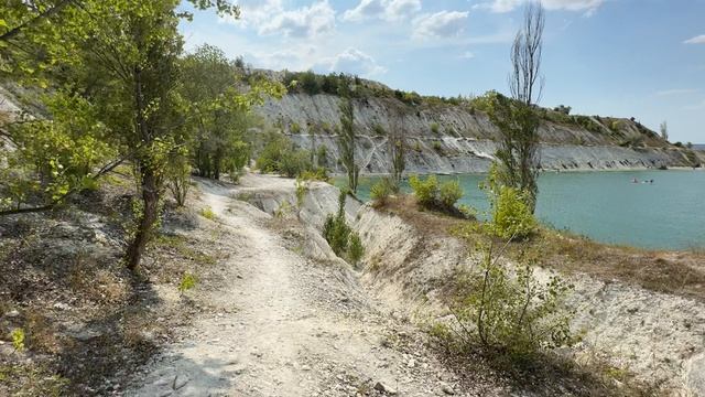 Мраморное озеро (Марсианское, Крым) - 7