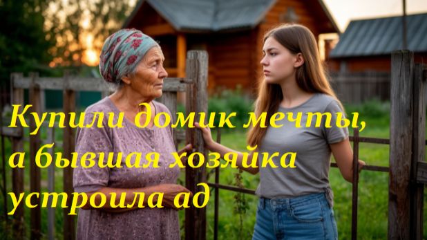 Купили дачу, а бывшая хозяйка передумала