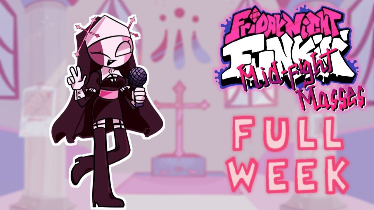 FNF VS MID FIGHT MASSES Playthrough