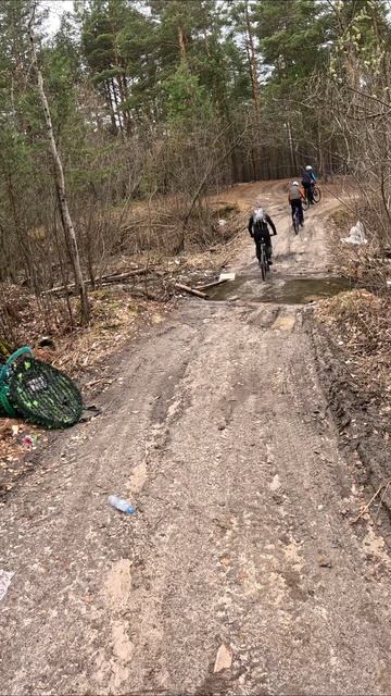 Ручеёк традиционный, я здесь в прошлом году порвал кроссовок #велопоездка #велосипед #Тюмень