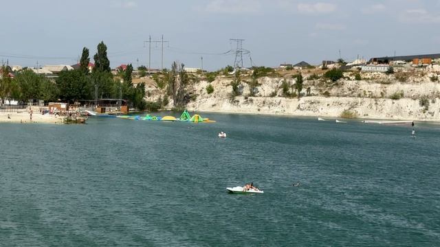 Мраморное озеро (Марсианское, Крым) - 8