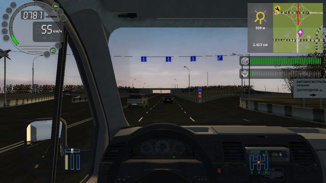 398) City Car Driving 404 м Ботаническая - Достоевского 4.286 км Достоевского - Трамвайная