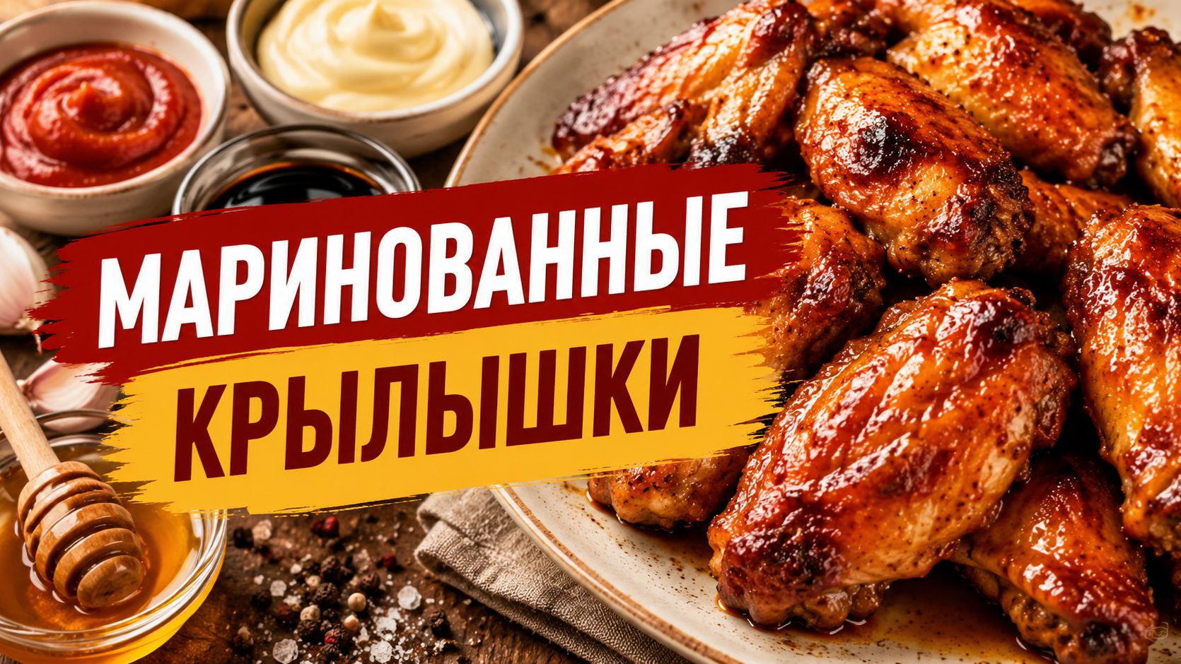 Маринованные крылышки