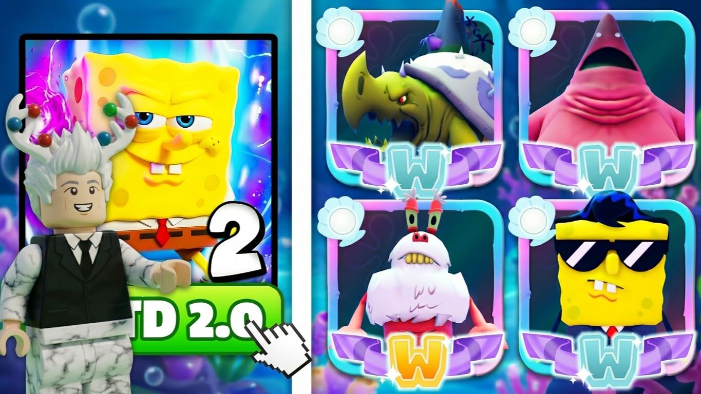 Игра SpongeBob Tower Defense 2.0 изменила всё!