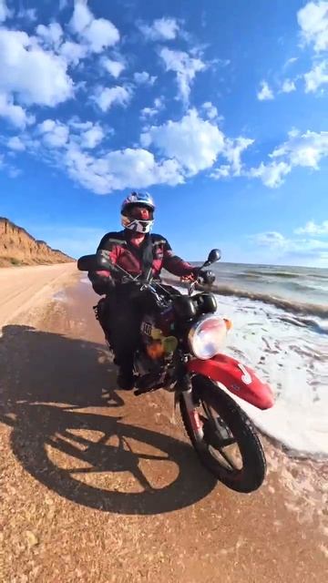 От Азова до Черного моря — по линии берега на Bajaj Boxer