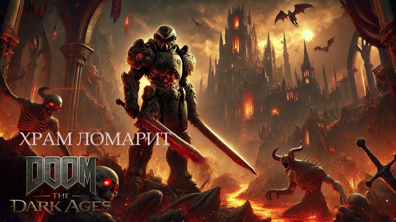 DOOM The Dark Ages. Храм Ломарит .