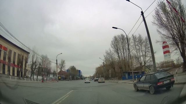 Тюмень → Кванториум → Боровский: сколько ехать? Видео с 70mai 🚗💨