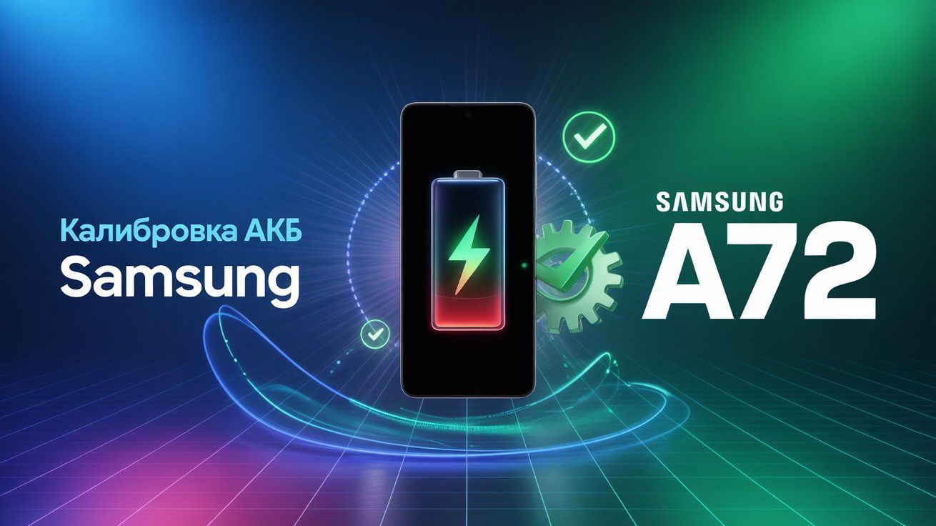 Калибровка аккумулятора (АКБ) Samsung A72