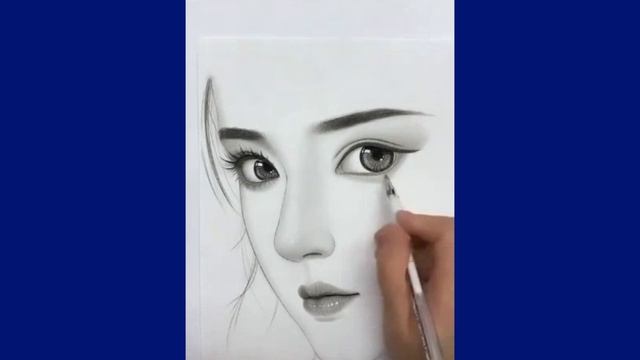 Как нарисовать лицо девушки