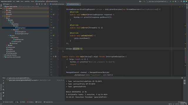 003 Bi-Directional Streaming API Client Implementation