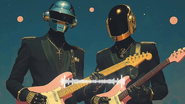 Daft Punk Inspired： Midnight Solar Wave🪩🤖 ｜ Chill Disco, Electro Funk, French House Playlist