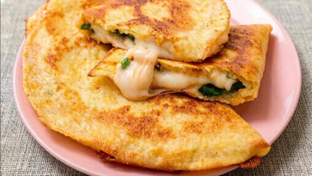 Тако из лаваша с сыром и хрустящей корочкой!💣🔥