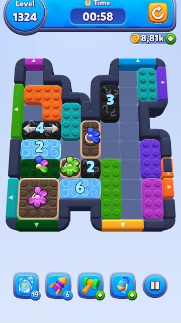 Color Block Jam 1324 Уровень