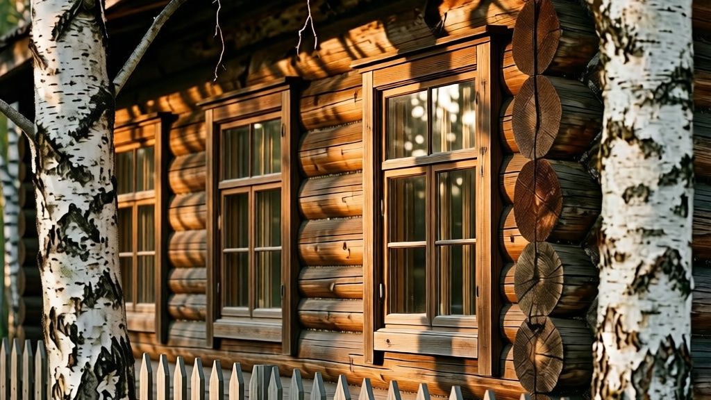 Белая березка