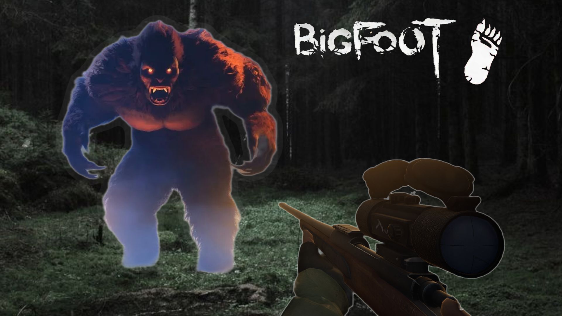 ОН ПРИШЕЛ ЗА МНОЙ НОЧЬЮ ( Bigfoot [Часть 1] )