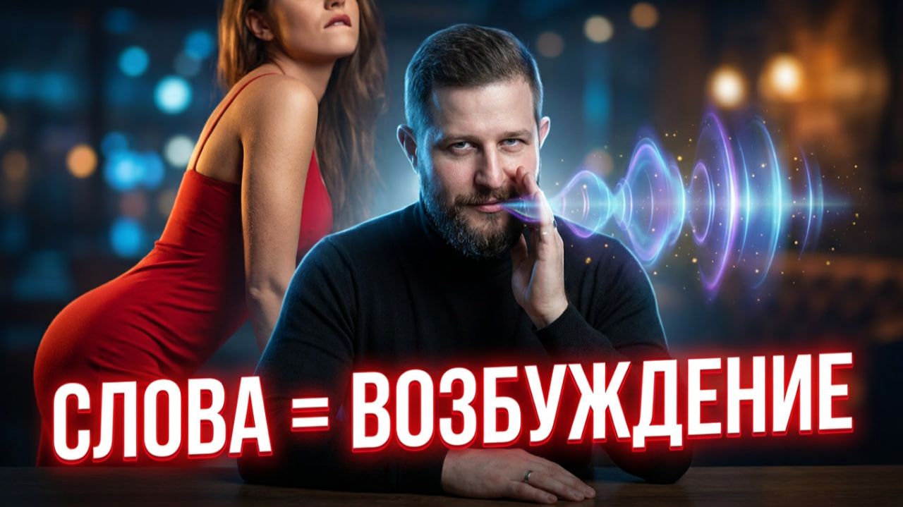 Как ЗАСТАВИТЬ её хотеть тебя через РАЗГОВОР: система возбуждающих тем