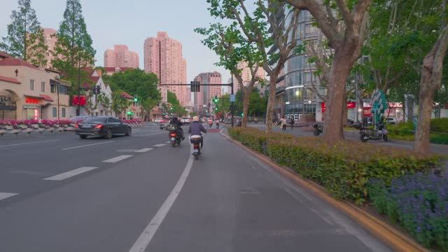 🇨🇳 Шанхай, Китай — Поездка на велосипеде по городу / 2026 / 4K