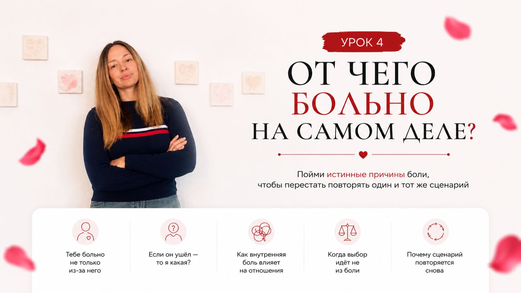 УРОК 4 — ОТ ЧЕГО БОЛЬНО НА САМОМ ДЕЛЕ?