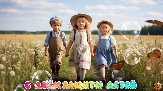 Поздравляю с днём защиты детей