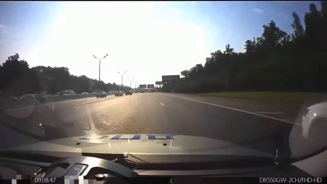 ПОСЛЕ Наезда Скрывается! Погоня ДПС Москва..