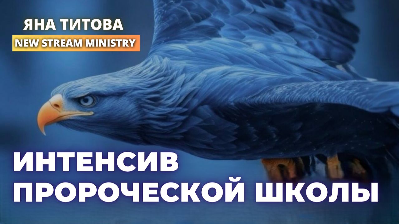 Интенсив пророческой школы 28 мая 2026 Яна Титова NSM
