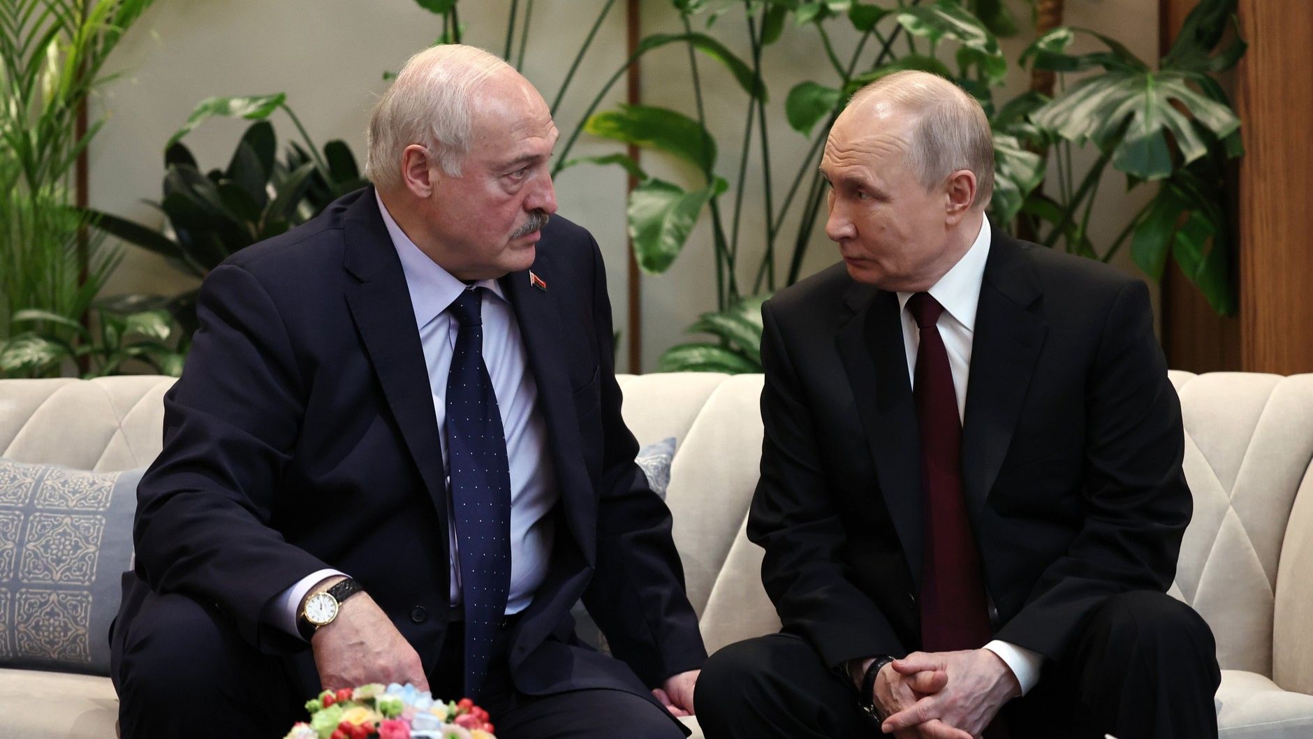 Владимир Путин встреча с Президентом Белоруссии Александром Лукашенко, Астана, 29 мая 2026 года