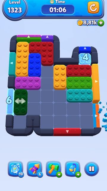 Color Block Jam 1323 Уровень