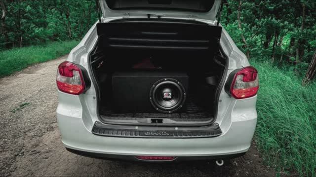 Установка и прослушка в коробе на трубе Сабвуферного динамика AIRTONE NITRO 500 12D2