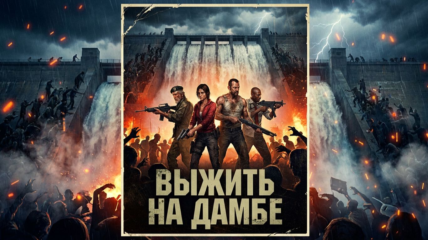 ВЫЖИТЬ НА ЗАБЫТОЙ ДАМБЕ! Dam It — Секретная глава Left 4 Dead (Прохождение)